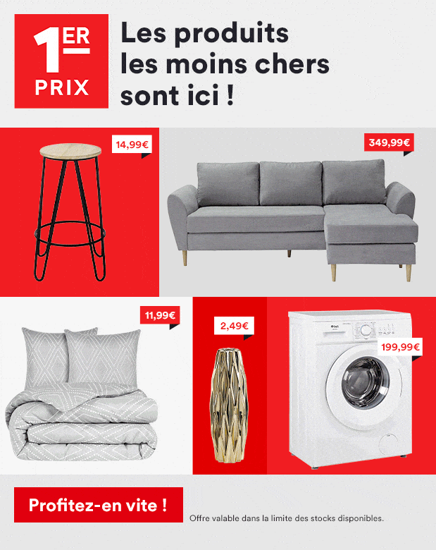 Magasins BUT : achat meubles (canapé, lit, matelas, table, salon et ...