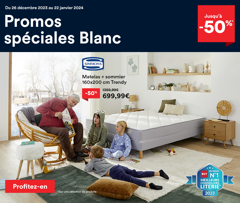 Magasins BUT : achat meubles (canapé, lit, matelas, table, salon et ...