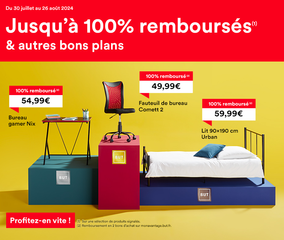 Magasins BUT : achat meubles (canapé, lit, matelas, table, salon et ...