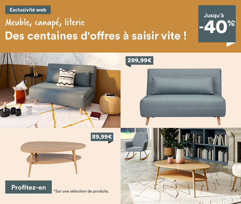 Magasins BUT : achat meubles (canapé, lit, matelas, table, salon et ...