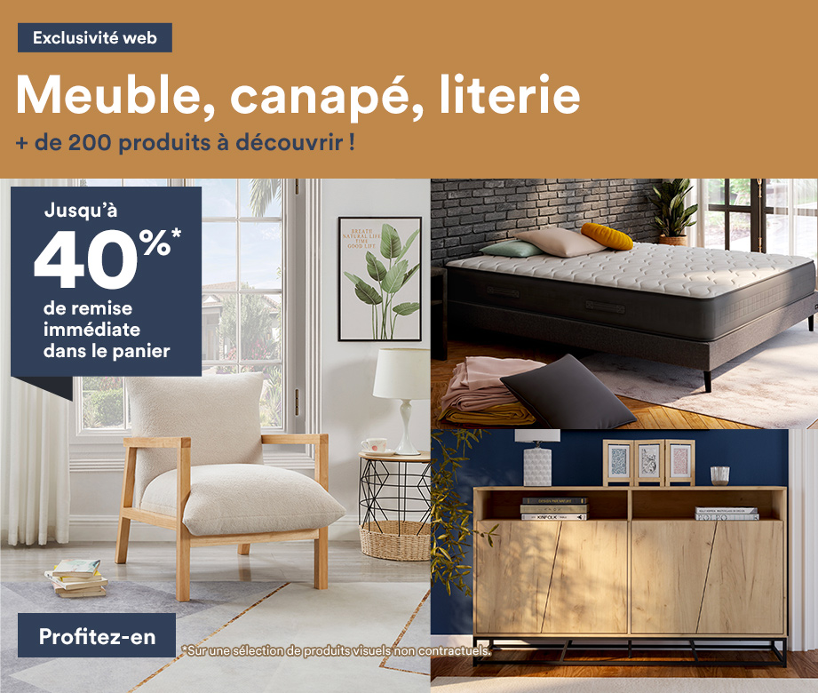 Magasins BUT : achat meubles (canapé, lit, matelas, table, salon et ...