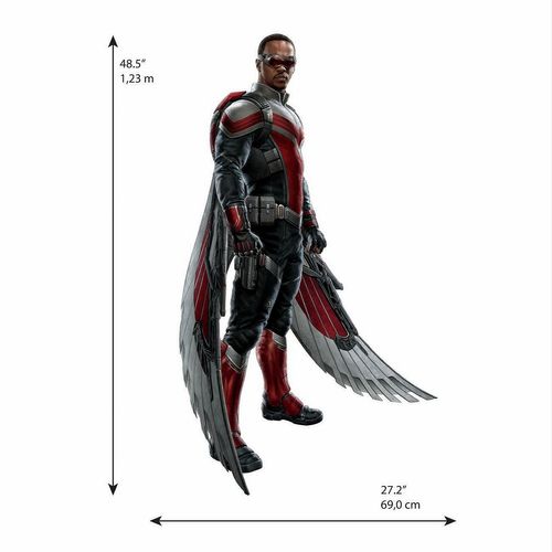 Sticker Mural Géant Sam Wilson Le Faucon Dans Falcon Et Le Soldat De L ...