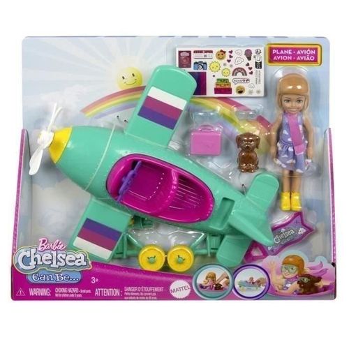 -chelsea Can Be...-avion Et Poupée-coffret Avec Accessoires Htk38 - BUT