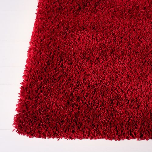 Tapis Milan Shag 122 X 183 Cm Shag Bowery Rouge - Tapis salon et ...