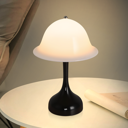 Lampe de chevet LED Noir Lampe Moderne Lampes Dimmable LED - Lampe de ...