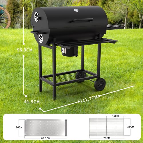 Barbecue Charbon De Bois XXL,barbecue,avec Grille De Cuisson XXL Avec ...
