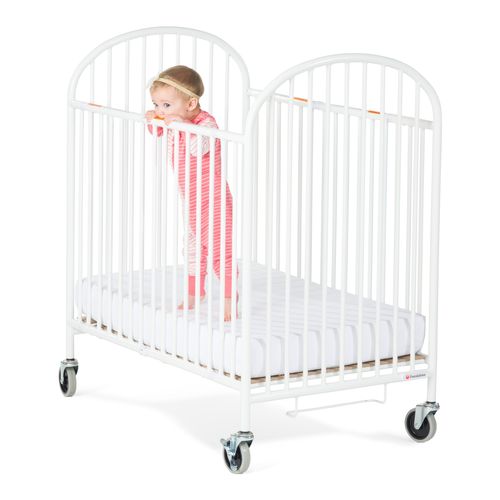 Foundations Pinnacle Lit De Bébé Pliable En Acier Blanc - Lit De Voyage ...