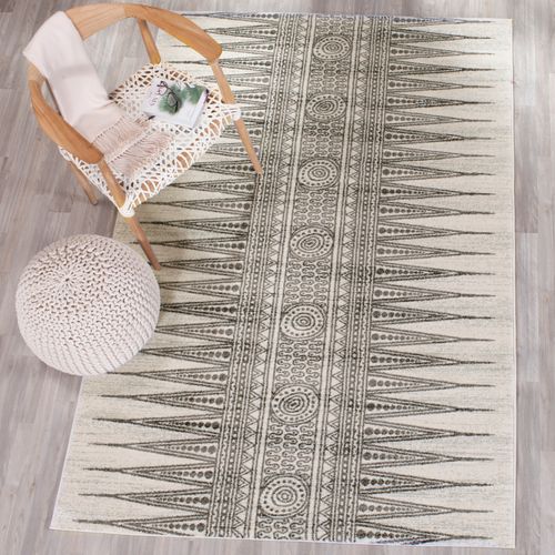 Tapis Évoquer 122 X 183 Cm De Transition Gianna Gris - Tapis salon et ...