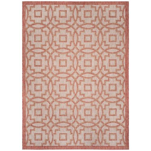 Tapis Cour 201 X 290 Cm Contemporain Jade Rouge - BUT