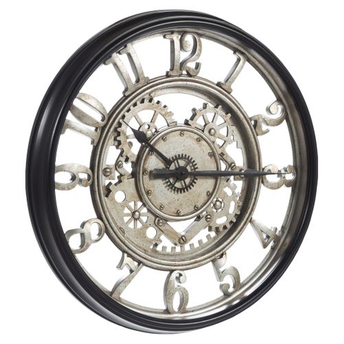 Horloge D. 60 cm CHRONOS Noir - Horloge - Pendule BUT