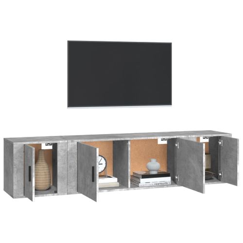 Ensemble De Meubles Armoire Buffet TV Télévision Salon Chambre Séjour 3 ...