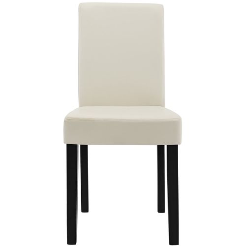 Kit De 2 Chaises Rembourrées Avec Pieds En Bois Massif Housse En ...