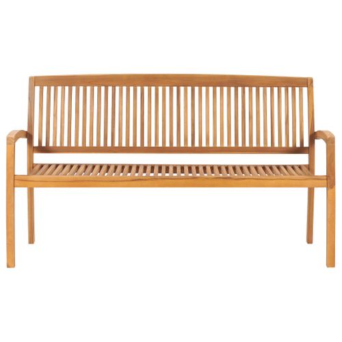 Banc De Jardin Meuble De Patio D'extérieur Terrasse Empilable Et ...