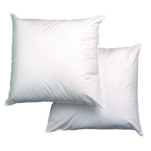 Lot De 2 Oreillers Triple Protection - 60 X 60 Cm - Blanc - Oreiller et ...