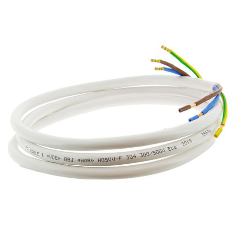 Câble Ho5vvf 3g4 2 M C00295719 Pour Cuisinière Carrefour Home, Hotpoint ...