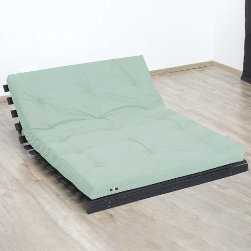 Matelas Futon En Coton Recyclé, Confortable Et Fabriqué En France Vert ...