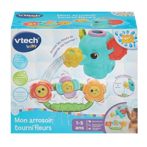 Arrosoir Éléphant Tourni'fleurs - Jouet De Bain 12–60 Mois, 2 Jets, 3 ...