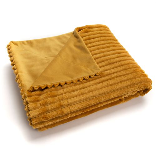 Plaid Sultan 68 X 42 Cm Camel - Amadeus - Plaid BUT