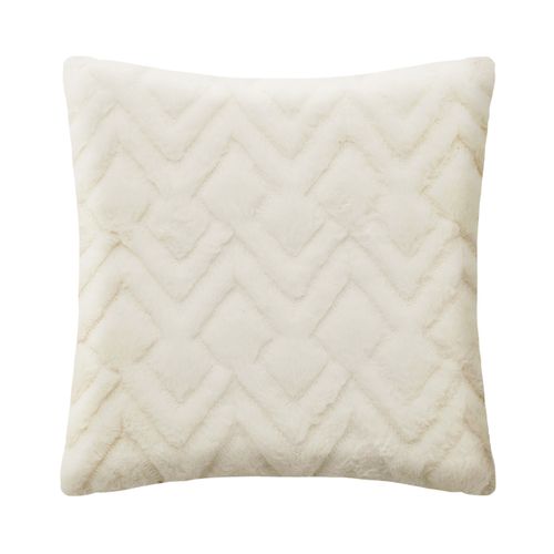 Coussin Four Brod Ka 45x45 - 45 X 45 Cm - Blanc - Coussin BUT