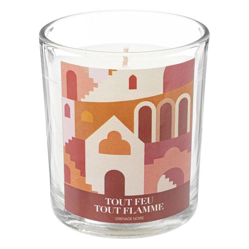 Bougie Parfumée "jomy" 200g Grenade Noire - Bougie BUT
