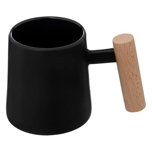 Lot De 4 Tasses Sur Rack "tribecart" 20cm Noir - Bol - Mug - Tasse BUT