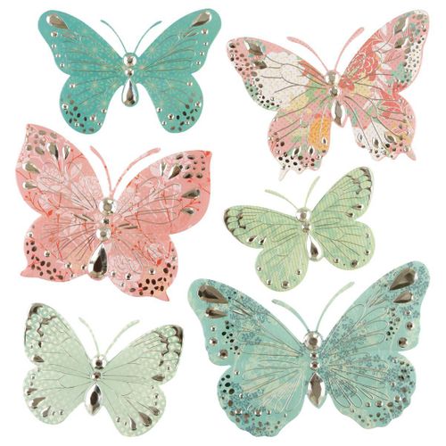Sticker En Relief Papillon - Stickers BUT