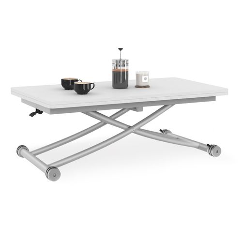 Table Basse Extensible Relevable En Table à Manger Rectangulaire Urbana ...