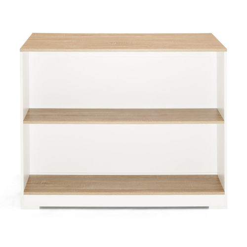 Table De Bar Îlot Juno Bois Blanc Et Plateau Façon Hêtre - Bar BUT