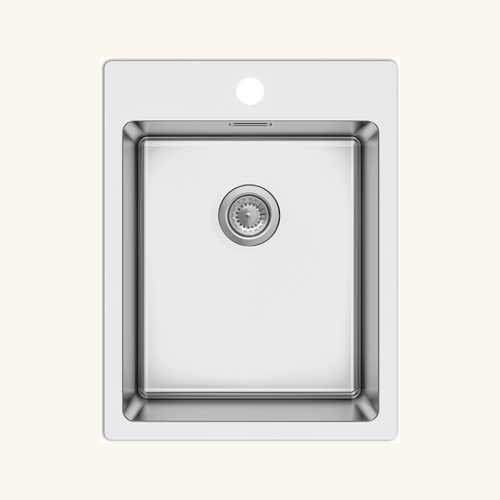 Evier Inox Luisina Java 1 Bac 390x505 - Evier BUT