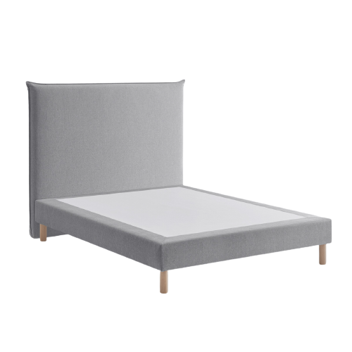 Lit Design Gris 140x190 Monobloc - Lit BUT