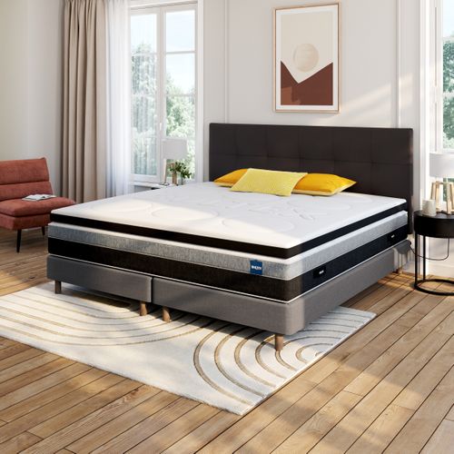 Surmatelas 180x200 cm ép.7 cm BULTEX NEW MEMO 7 - Sur-matelas BUT