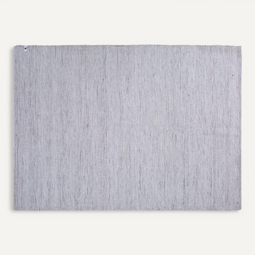 Nidas - Tapis 120x170cm Pet Recyclé Toucher Laine Beige Chiné - Tapis d ...