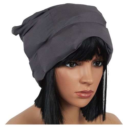 Bonnet Effet Froid Pour Tête Et Yeux Tissu Gris Anthracite - Liggiu ...