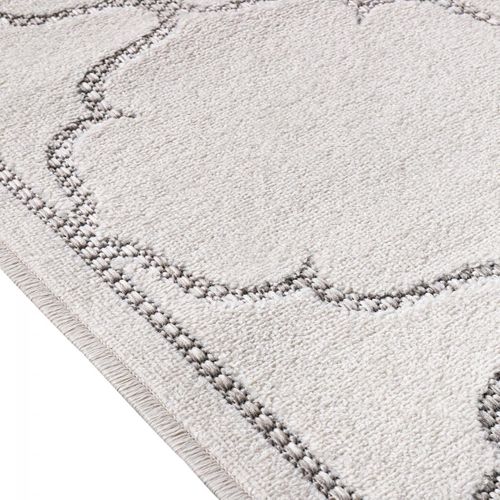 Tapis Extérieur 120x170 Tissé Kilim Crème Kuma - Tapis d'extérieur BUT