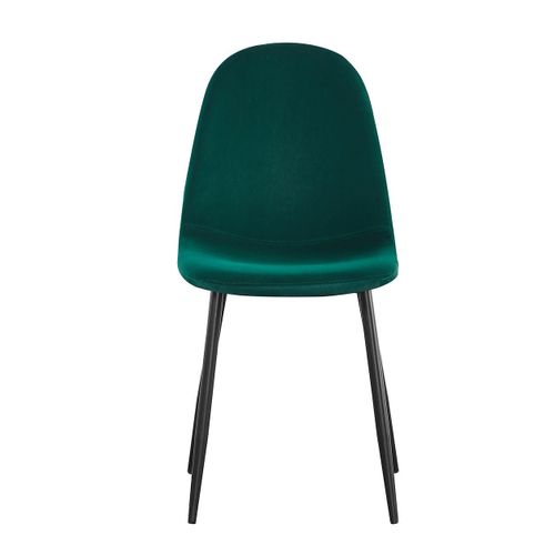 Chaises Verte Design Collection Boyld Lot De 4 Chaises. Chaises De ...
