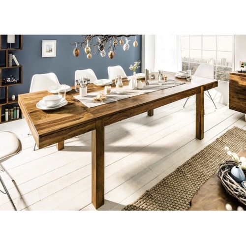 Table De Salle à Manger Tavina 160–240 Cm – Table Extensible En Bois ...