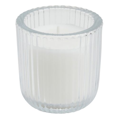 Bougie en verre H. 7,7 cm ULAS transparent - Bougie BUT