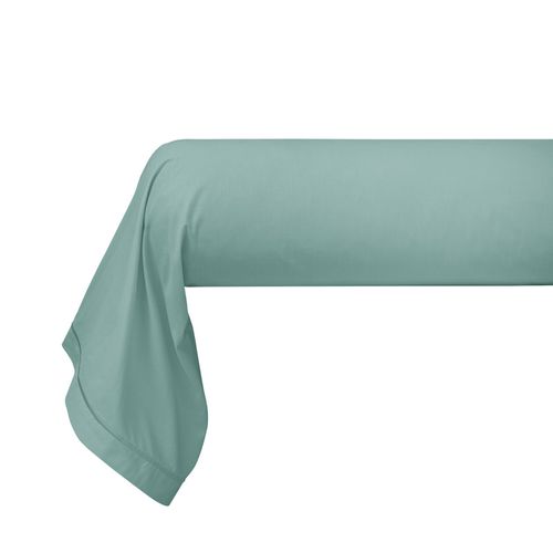 Taie De Traversin Percale De Coton Peigné "julian" - Vert Clair - Cm - BUT