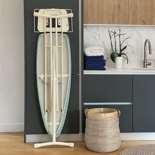 Table à Repasser Bermude Bleu Acier 124x40cm - Table à repasser BUT