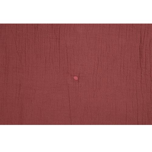 Plaid Ou Edredon En Gaze De Coton 180 X 220 Cm Pop Color Terracotta ...