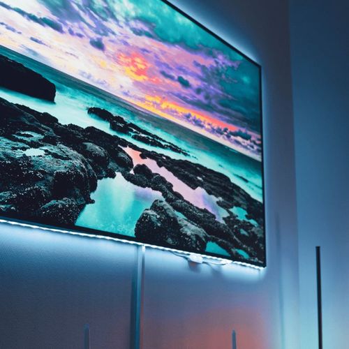 Ruban LED TV (kit Complet) - 2m - Rgb Multicolore - Guirlande - Objet ...