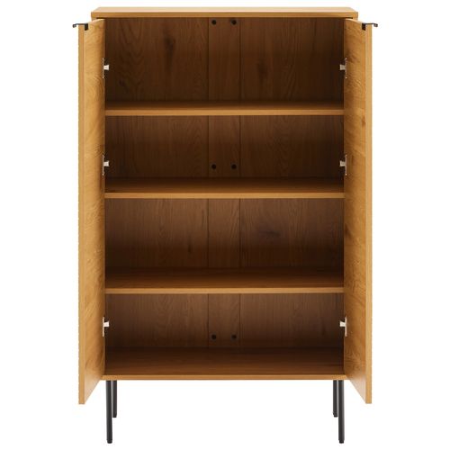 Vaisselier En Bois 2 Portes 80cm Stinna - Vaisselier et vitrine BUT