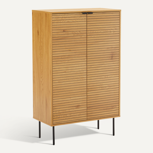 Vaisselier En Bois 2 Portes 80cm Stinna - Vaisselier et vitrine BUT