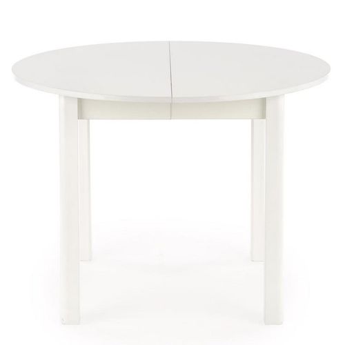 Table De Salle à Manger Ronde Blanche Avec Rallonge Carene - Table BUT