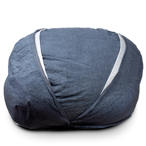 Pouf Lit Convertible 2en1 Bleu Foncé - Pouf - Poire BUT