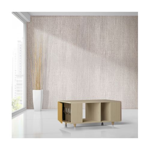 Table Basse En Bois Recyclé Grande Ligatio Chêne Clair - Jaune - Rose ...