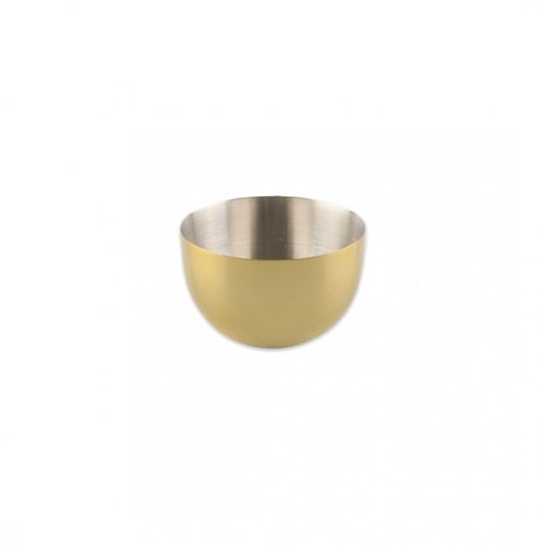 Coupelle Bicolore Inox Champagne - Plat - Saladier - Coupelle BUT
