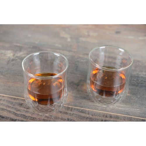 Verres Double Paroi Whisky - Lot De 2 - Verre BUT
