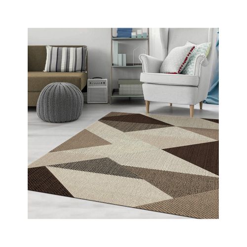 Tapis De Salon Miran Marron - 80x150cm - Tapis salon et chambre BUT
