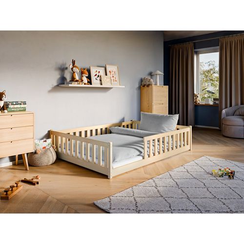 Lit Enfant Moti 120x200 Pin Livré Avec Sommiers - BUT